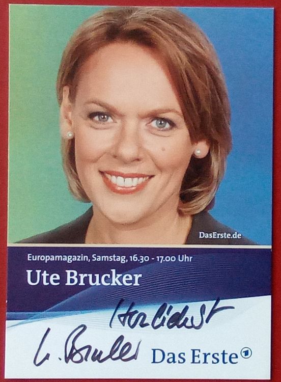 Ute Brucker Autogramm signiert Fotopostkarte 10x15cm | Kaufen auf Ricardo