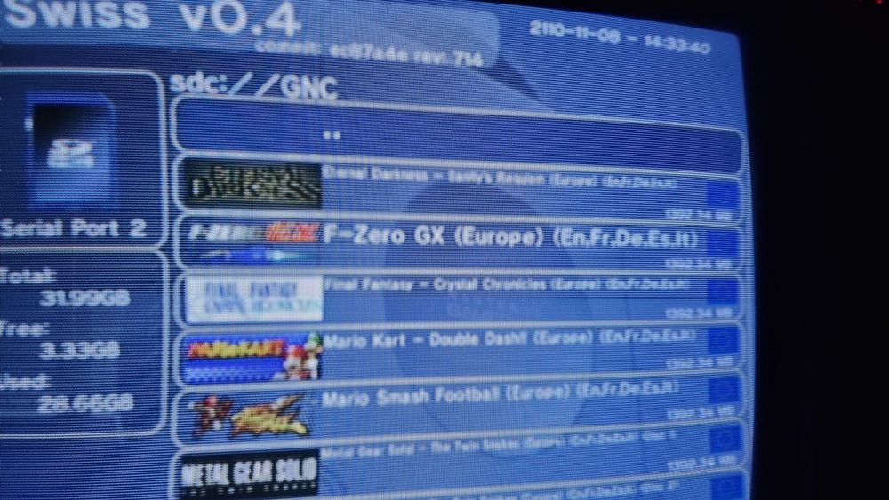 GameCube purple, XenoGC, Swiss, SD2SP2, Region Free ab 1.- (Gebraucht ...