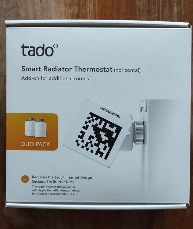Tado Smart Radiator Thermostat Add-on for additional rooms (Gebraucht ...