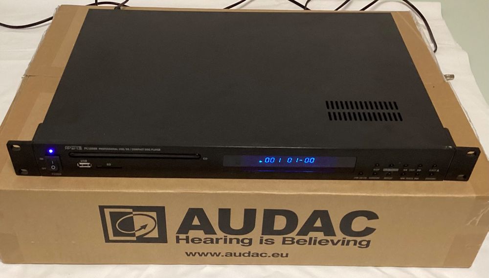 Apart PC1000 R Audac CD, USB und SD Player 1HE | Kaufen auf Ricardo