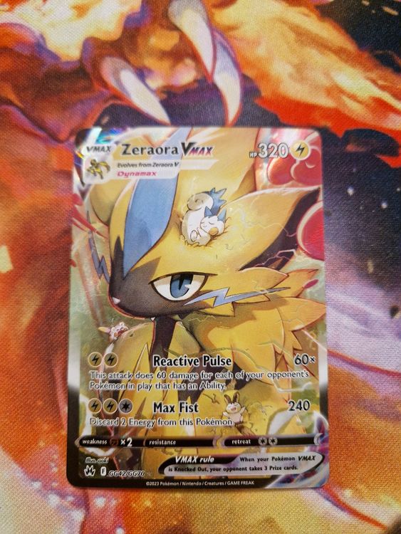 Pokémon Zeraora Vmax GG42, Crown Zenith | Kaufen auf Ricardo