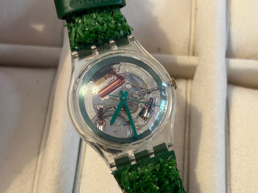 Swatch GARDEN TURF ANTS SKZ103 utilisée 1996 fonctionne 34m (Gebraucht) in Delemont für CHF 6 ...