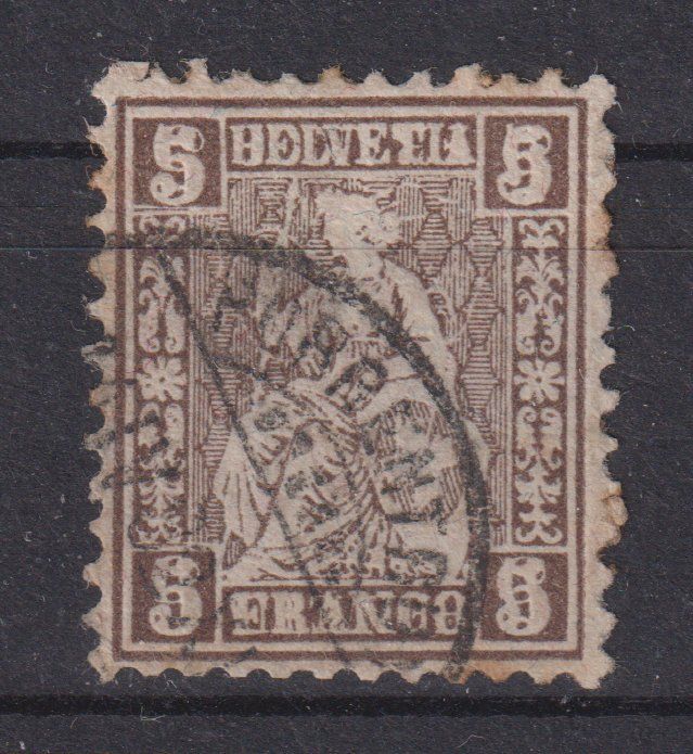 Schweiz 1862: 5 Rp. Sitzende Helvetia Doppelprägung - 600.-- | Kaufen auf Ricardo