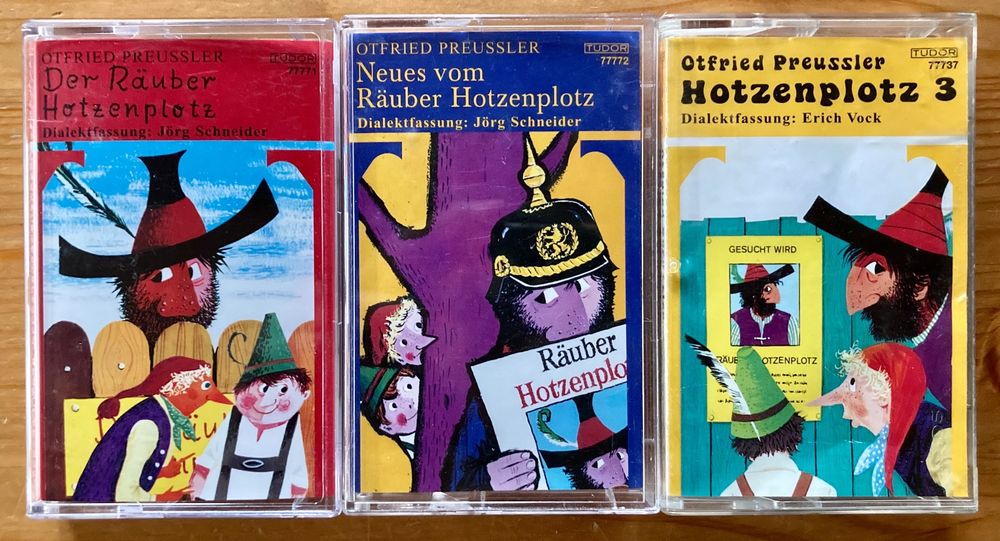 Raritäten: 3x Räuber Hotzenplotz (Dialekt, Tudor, 2002-2004) (Gebraucht ...