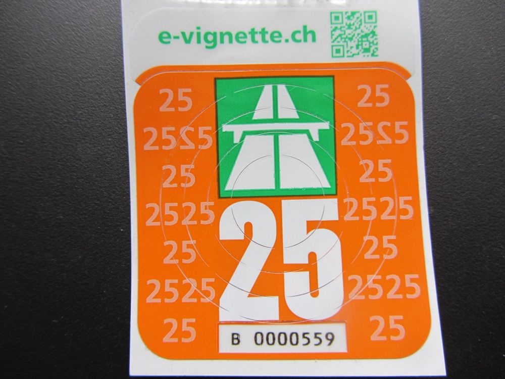 AUTOBAHNVIGNETTE 2025 (Neu und originalverpackt) in Sumiswald für CHF ...