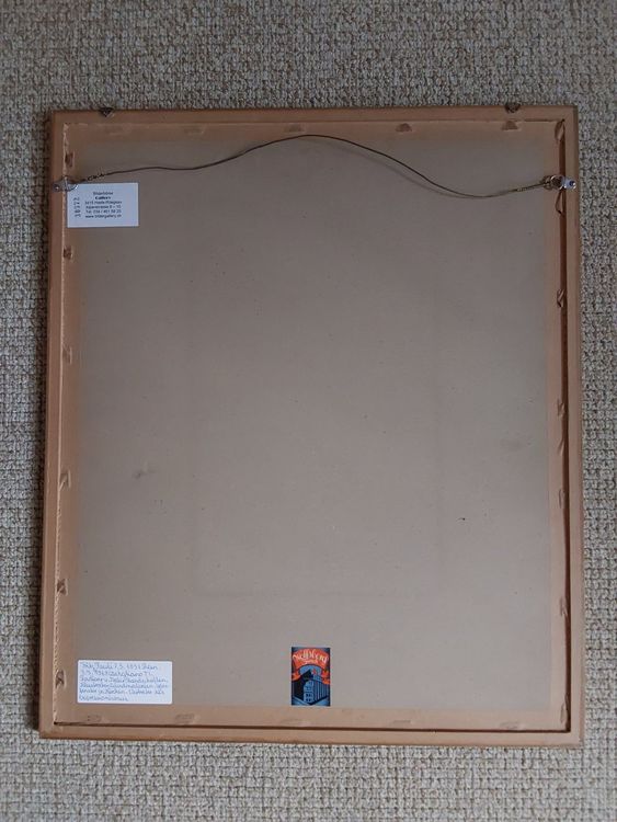 Fritz Pauli.Original-Aquarelle-Signiert. Mit Rahmen 51x60cm. | Kaufen auf Ricardo