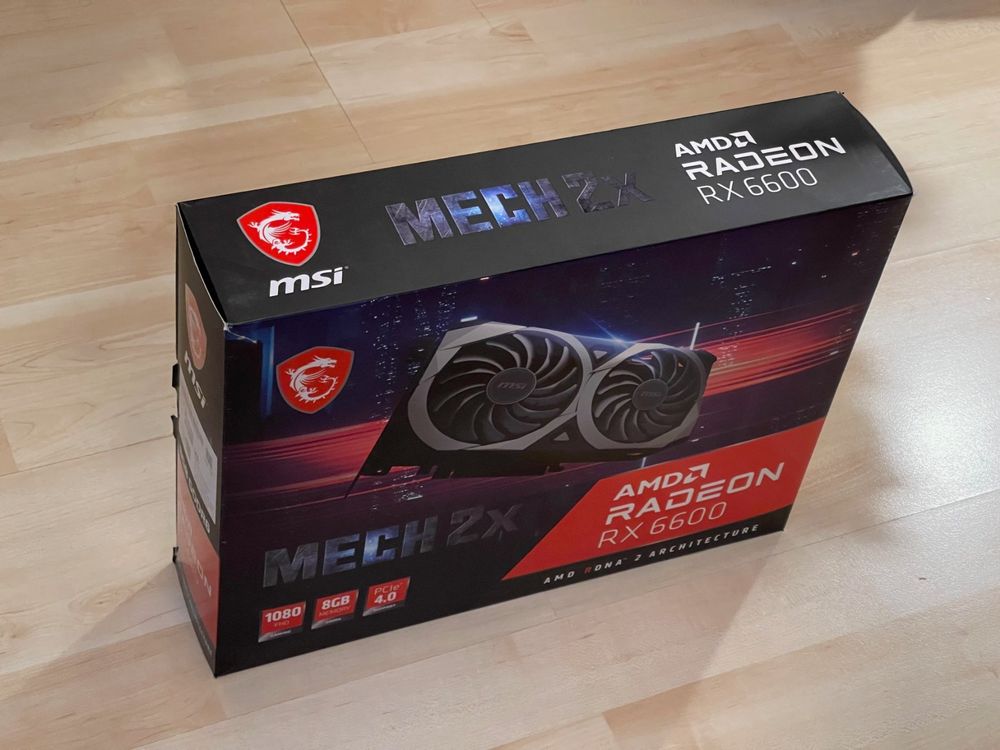 MSI RX 6600 Mech x2 | Kaufen auf Ricardo