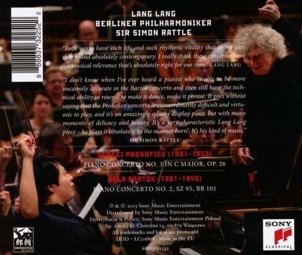 Lang Lang, Simon Rattle, Berliner Ph. – Prokofiev, Bartok F6 (Gebraucht) in Hätzingen für CHF 4. ...