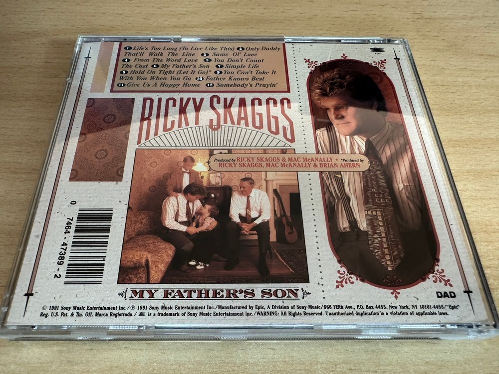 Ricky Skaggs – My Father's Son (Gebraucht) in Rikon im Tösstal für CHF ...