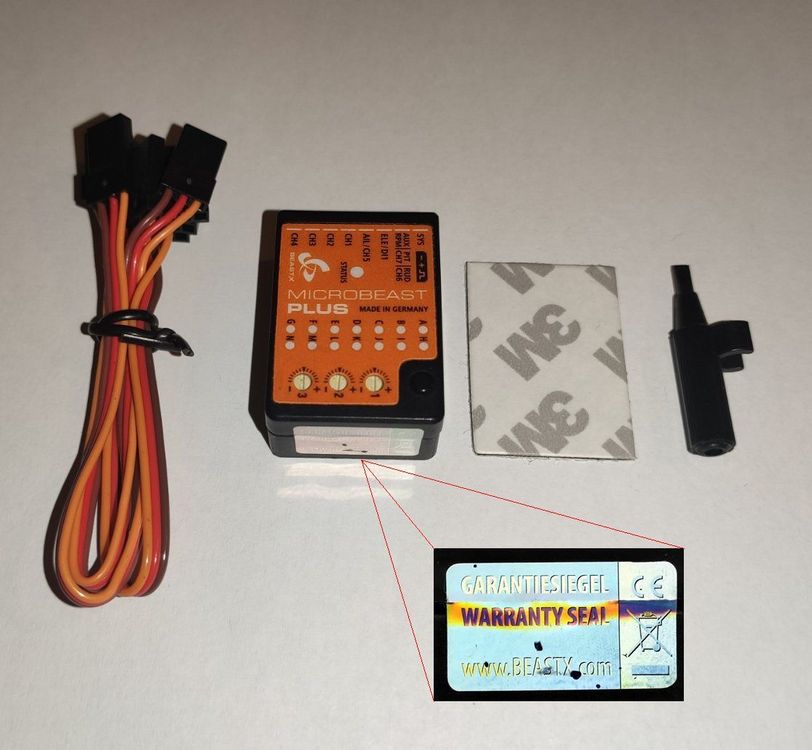 Microbeast Beastx Helicopter RC Gyro | Kaufen auf Ricardo