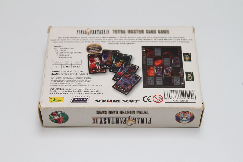 Final Fantasy IX Tetra Master Card Game (Gebraucht) in Basel für CHF 69 ...