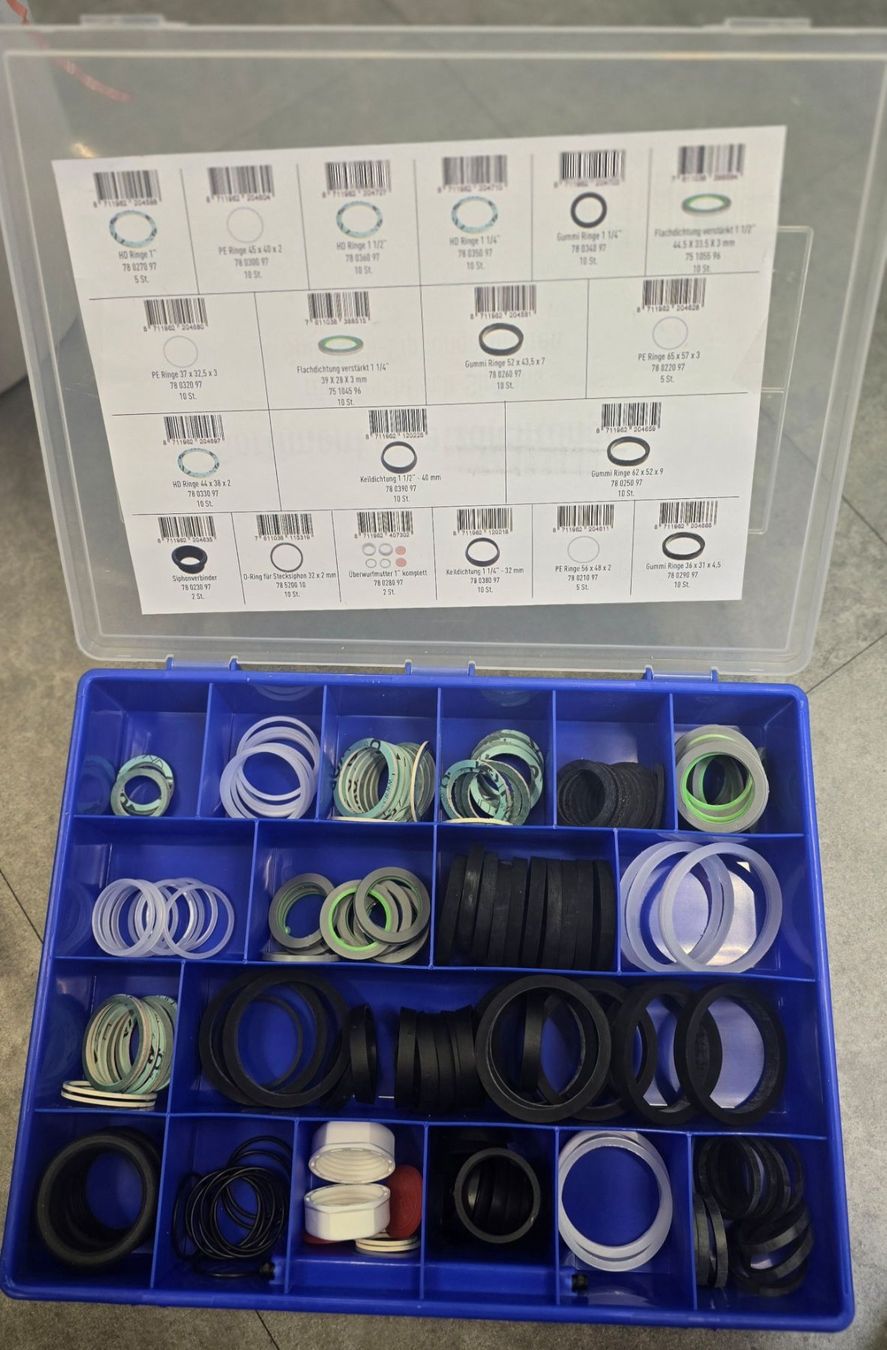 Assortiment de joints pour siphon d'évier/lavabo (Neu und ...