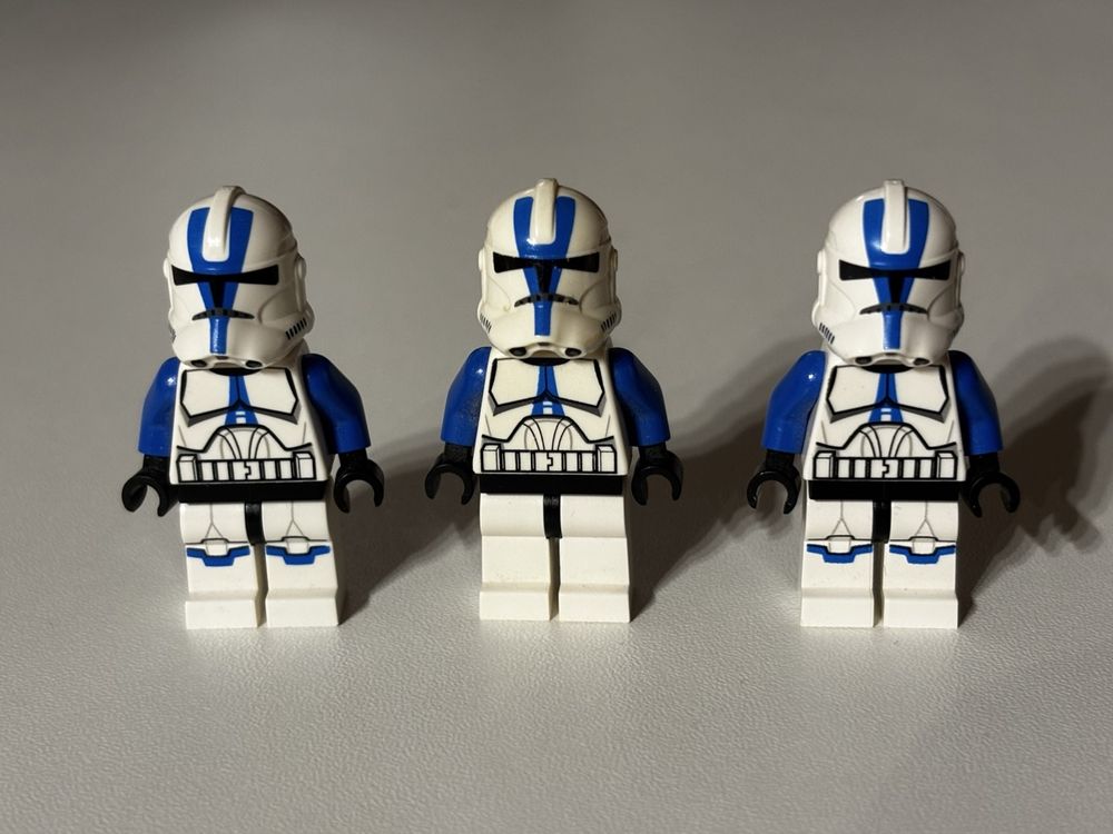 3x LEGO Star Wars 501st Clone Trooper Minifigur Set (Gebraucht) in ...