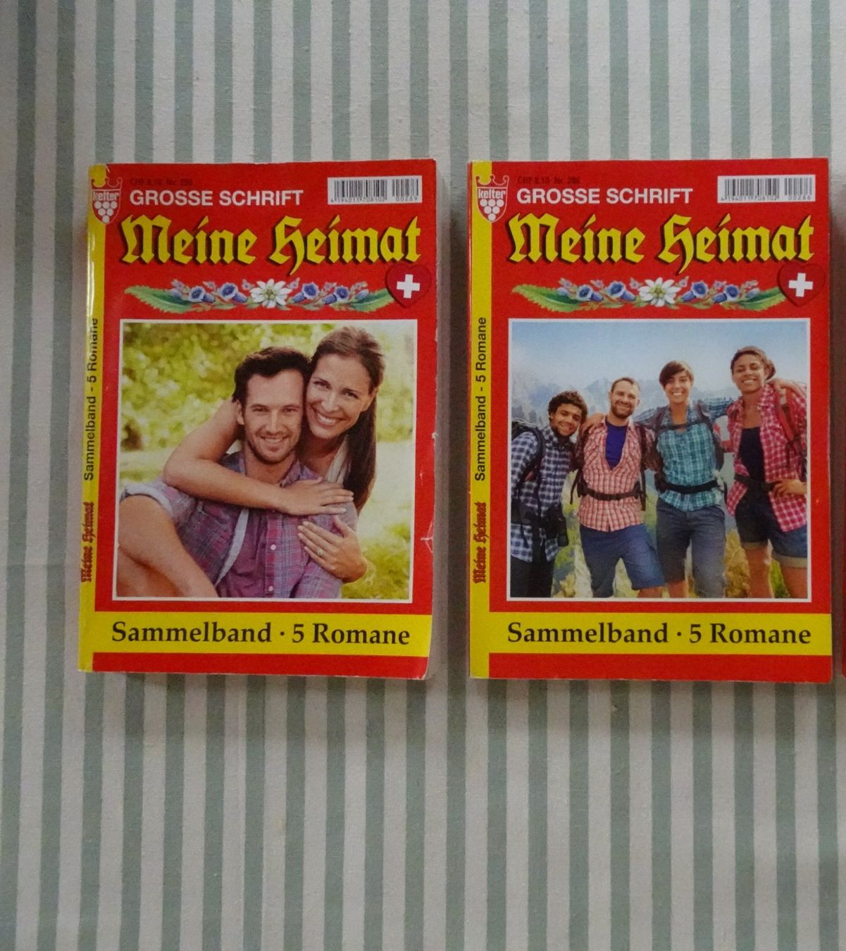 2 alte Romane MEINE HEIMAT in grosser Schrift - M301 (Gebraucht) in ...