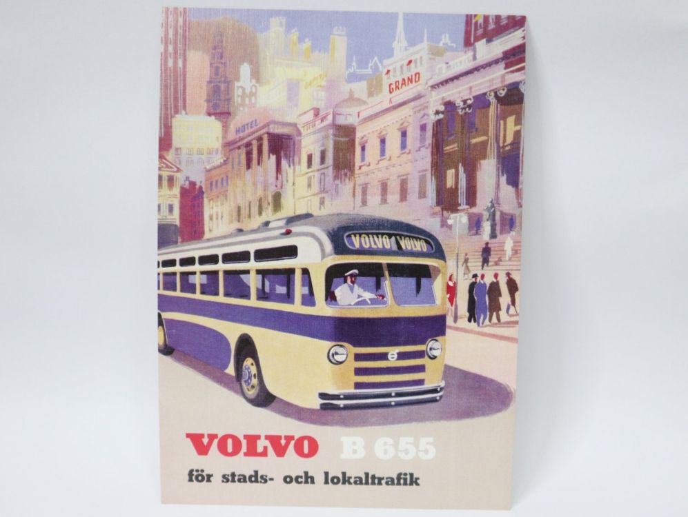 AK Grossformat Volvo Bus B 655 Omnibus Car Postkarte (Neu (gemäss ...