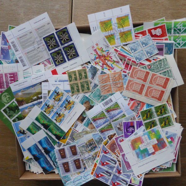 1,7 Kg CH - 4erBLOCKS ab URALT / lose Ware / z.T Sätze (Gebraucht) in ...