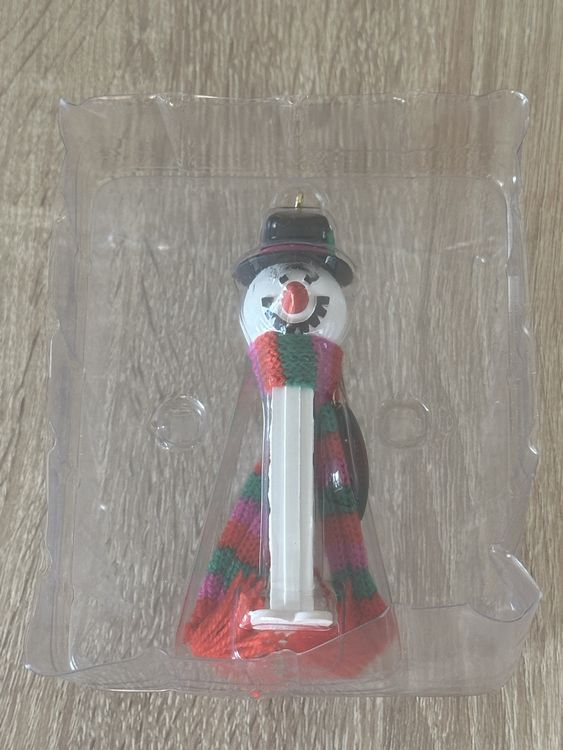Rare PEZ décoration de sapin de Noël, Bonhomme de neige (Neu und originalverpackt) in Tramelan ...