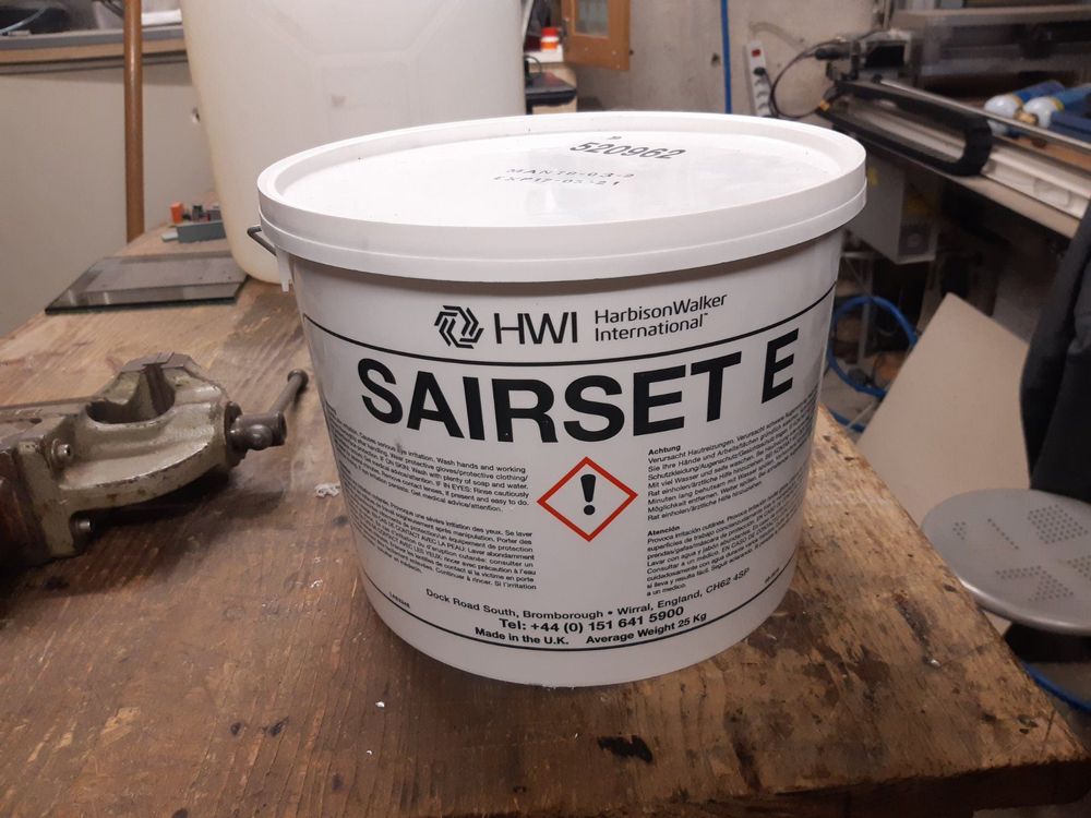 Feuerfester Mörtel/Kleber Sairset E | Kaufen auf Ricardo