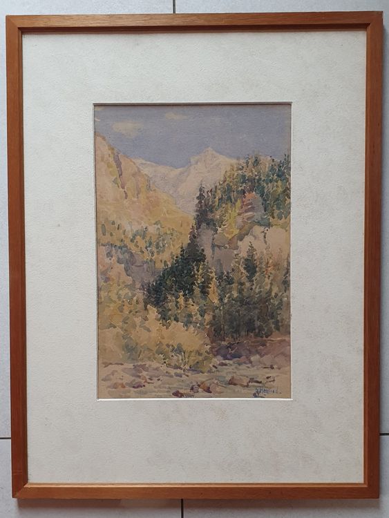 Grande aquarelle Edouard Henriod (1898 - 1976) (Gebraucht) in Servion für CHF 34 – mit Lieferung ...