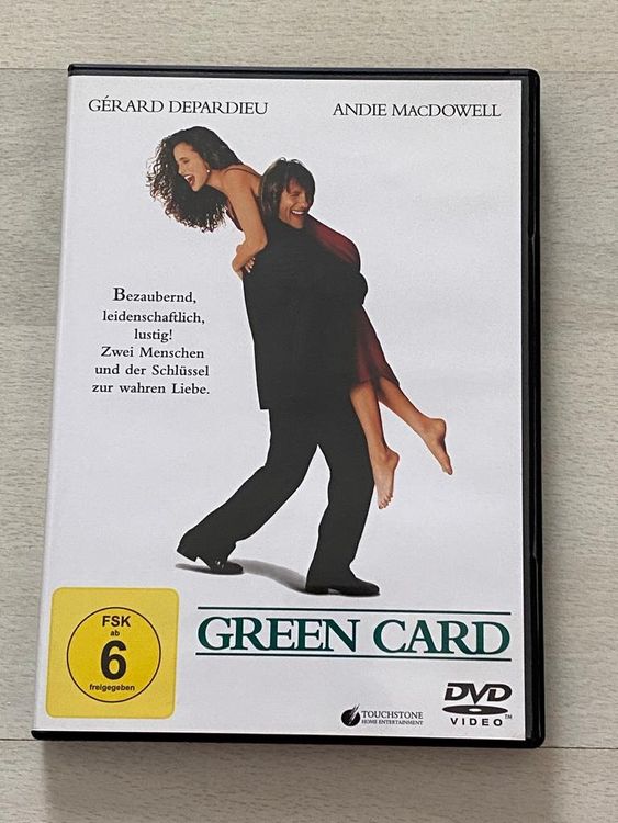 Dvd Green Card – Schein-Ehe mit Hindernissen (1990 ) (Gebraucht) in Seftigen für CHF 5 – mit ...