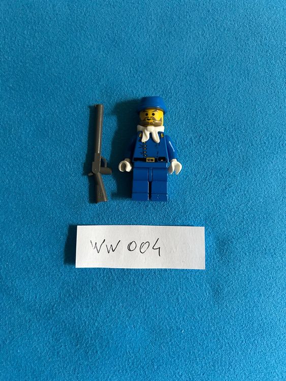 Lego Minifigure ww004, Western, Cavalry, Soldier Union (Gebraucht) in ...