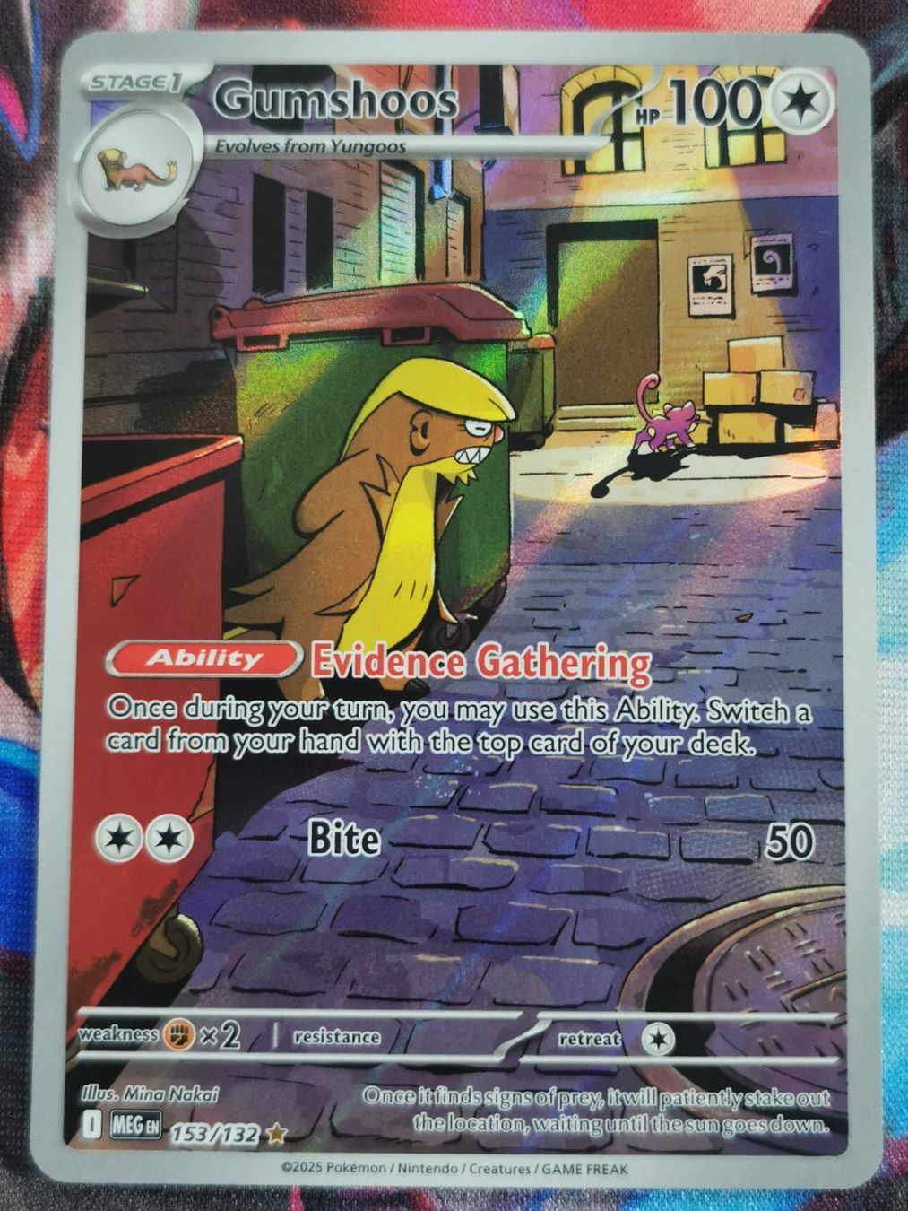 Pokemon Gumshoos 153/132 Mega Evolution EN (Neuf (Voir description)) à ...