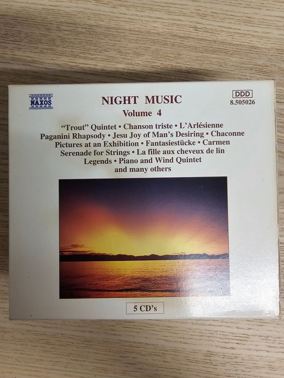 5 CDs - Night Music Volume 4 | Kaufen auf Ricardo