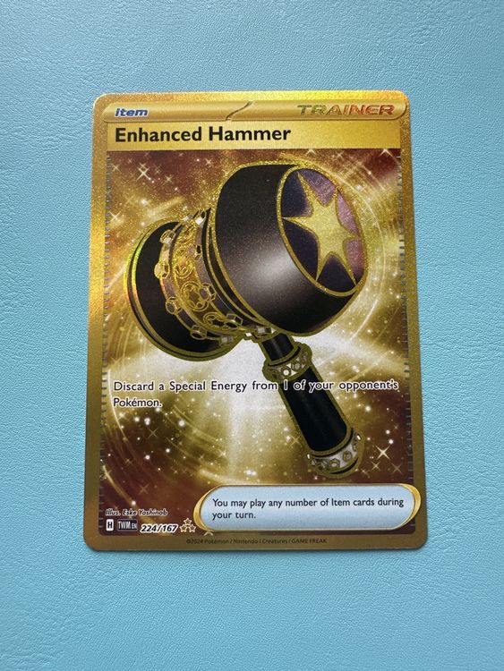 Pokemon Enhanced Hammer Gold Rare Top Zustand | Kaufen auf Ricardo