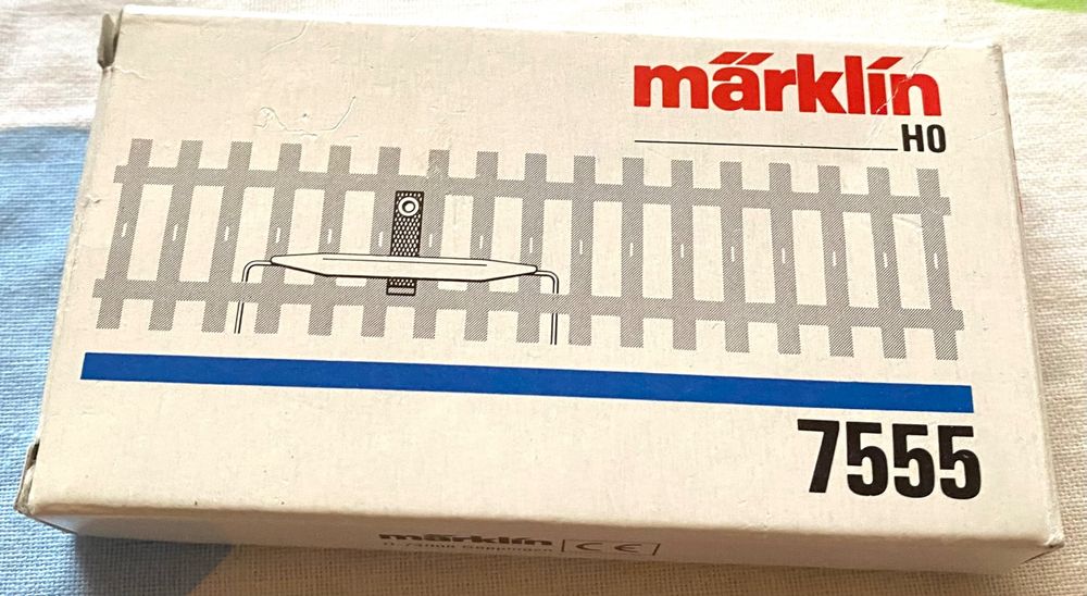 Märklin 7555 K-Gleis Schaltkontakte (2x), mit 1x OVP (Gebraucht) in ...