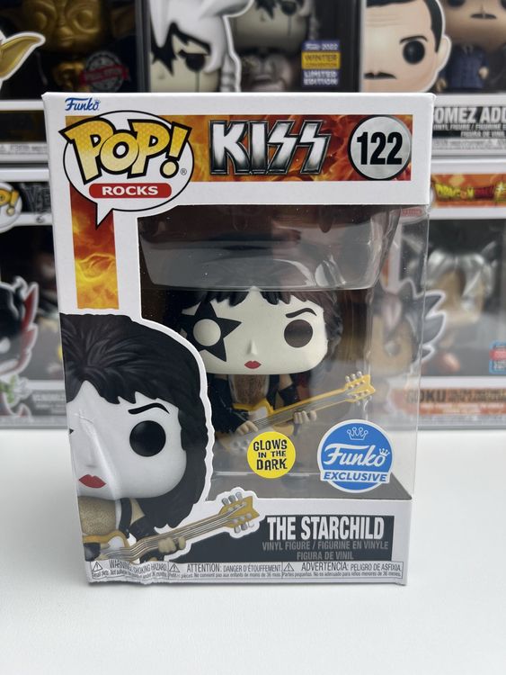 Funko POP! Rocks Kiss Paul Stanley The Starchild Limitée (Neu und ...