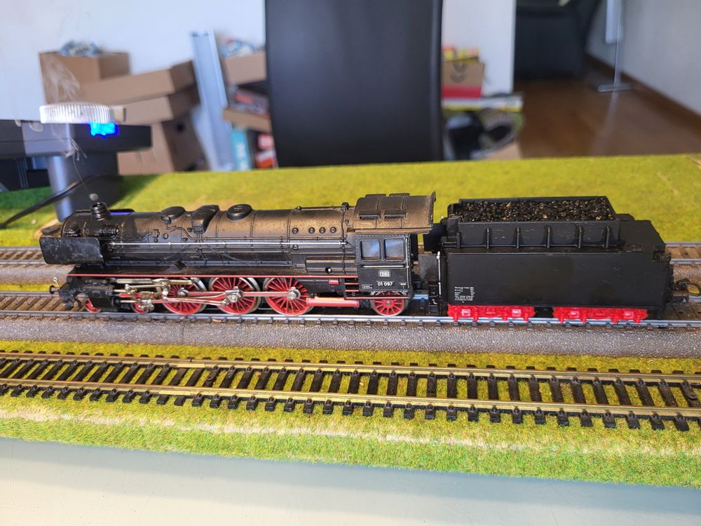Märklin 3048 Dampflok 01097 ESU MFX V5 AC Digital Rauch | Kaufen auf ...