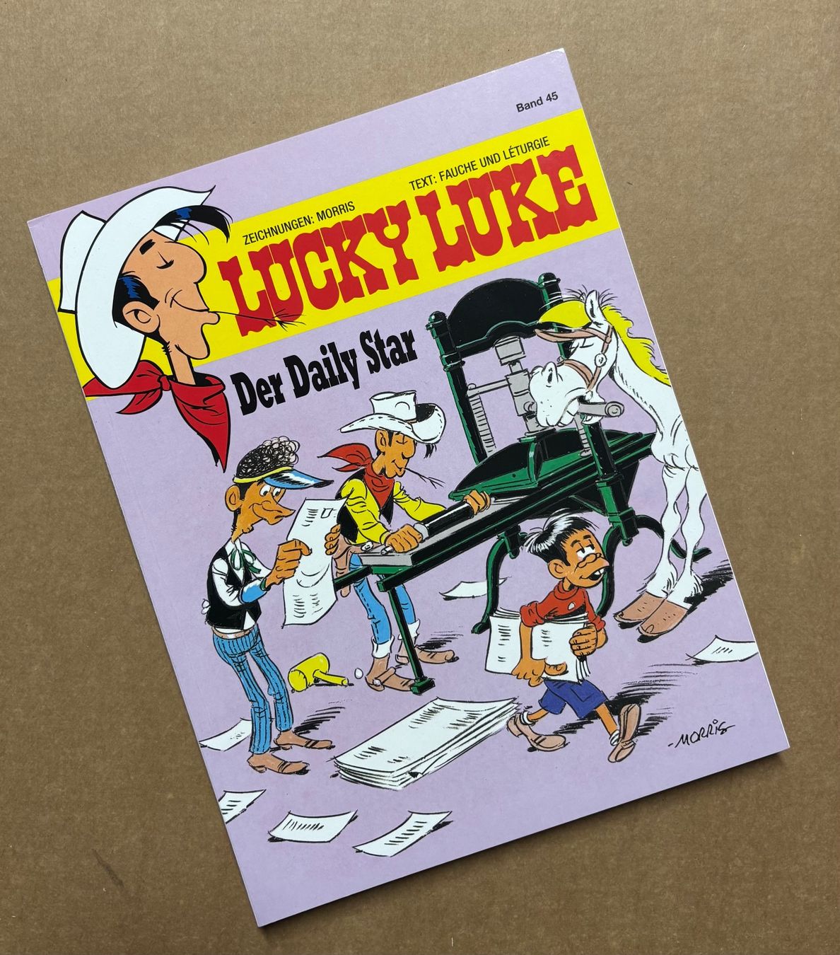 Lucky Luke - Der Daily Star, Comic Band 45, Top Zustand (Gebraucht) in ...