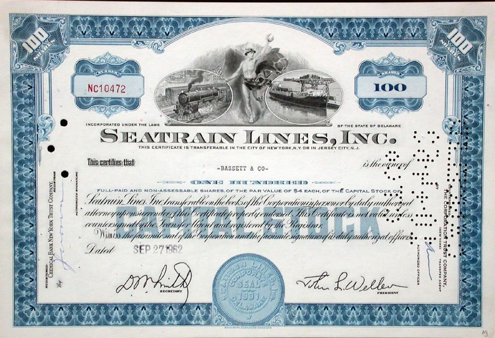 Seatrain Lines, Inc. - 1963 | Kaufen auf Ricardo