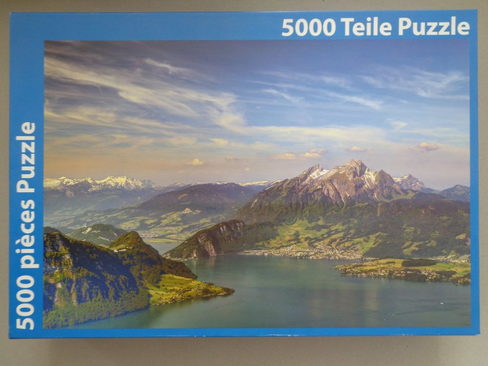 Puzzle 5000 Teile Landi NEU Vierwaldstättersee (Neu (gemäss Beschreibung)) in Le Locle für CHF ...