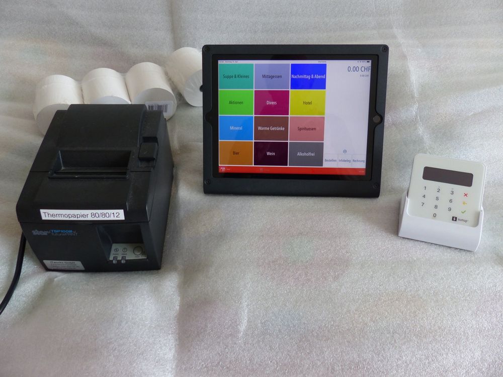 IPad Kassensystem WaiterOne inkl. Ipad, Drucker und SumUp (Gebraucht ...