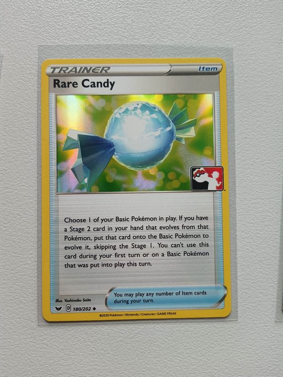 Rare Candy HOLO - Pokemon TCG Prize Pack Stamp | Kaufen auf Ricardo