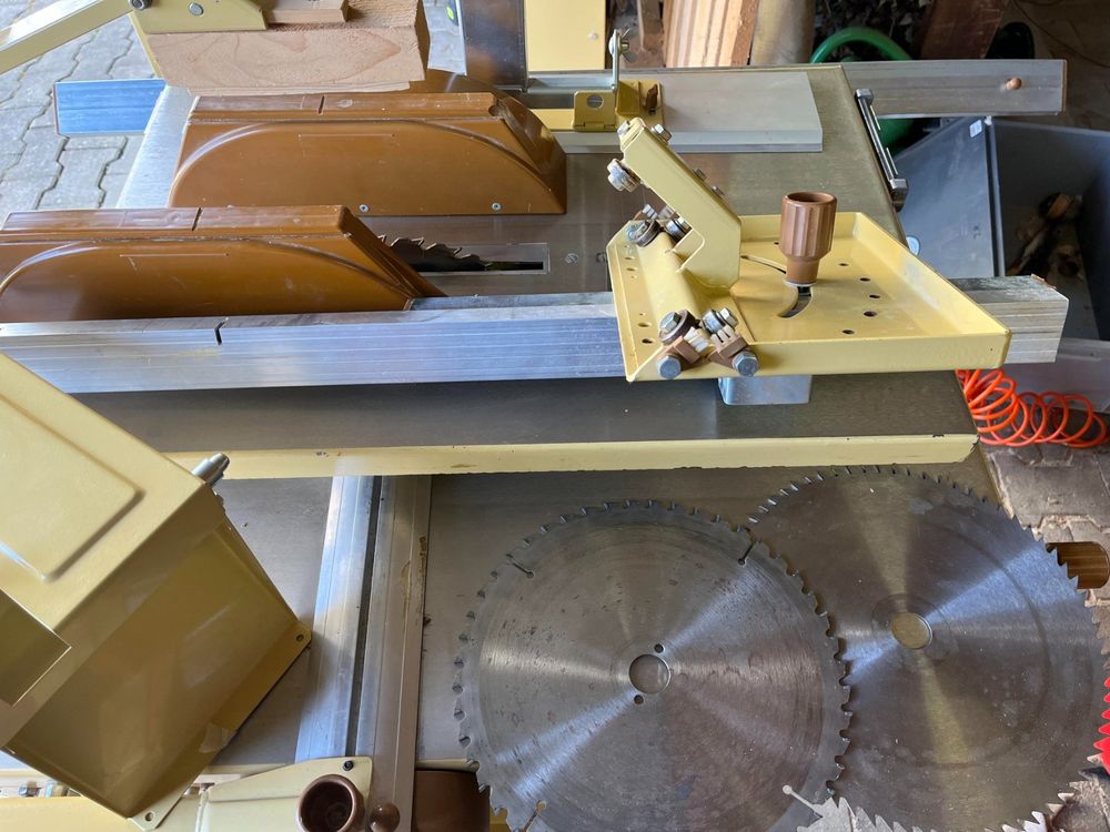 Scheppach Hobelmaschine HM2 mit Kreissägeeinrichtung KSE300 (Gebraucht ...