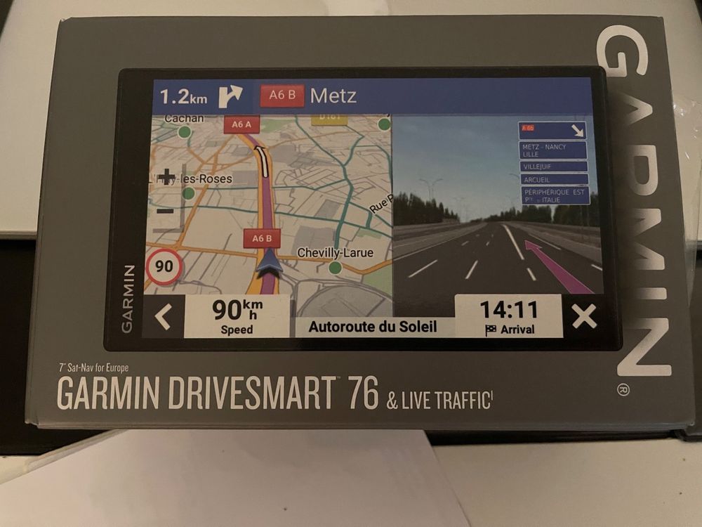 SET GPS GARMIN DRIVE SMART + RETROCAMERA NUOVI (Neu und ...