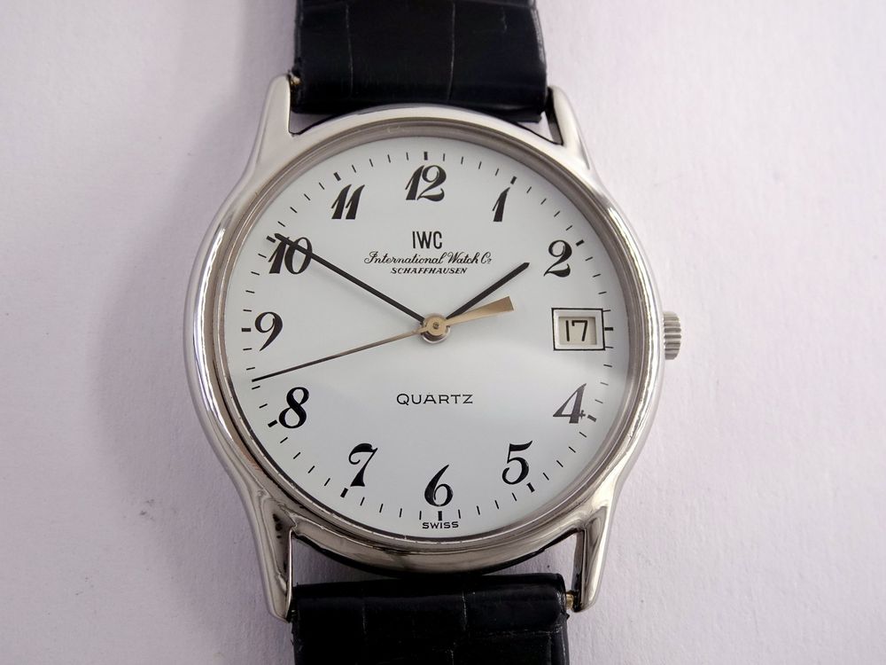 IWC 1975ER QUARTZ 2250 REF. IW3304 EDELSTAHL HERRENUHR | Kaufen auf Ricardo