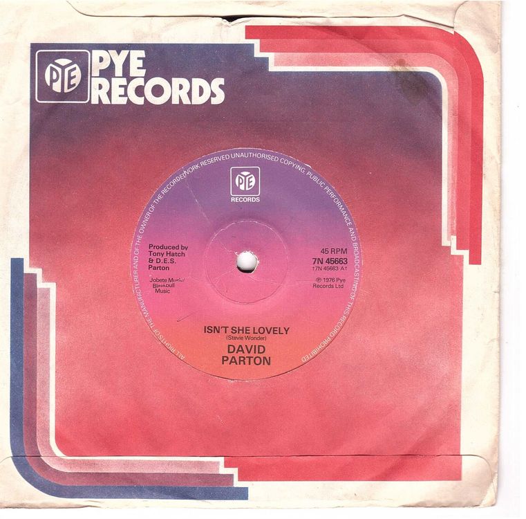 David parton - isn t she lovely | Kaufen auf Ricardo