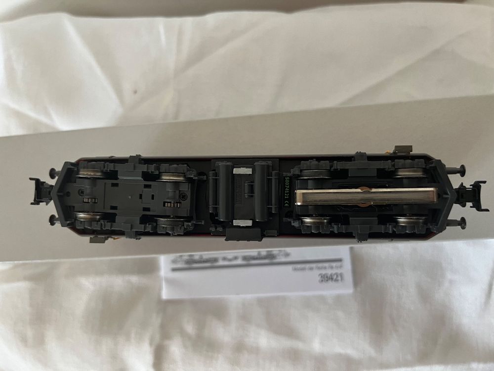 Märklin E-Lok SBB Re 4/4 I rot, mfx, Softdrive Sinus, 39421 (Gebraucht ...