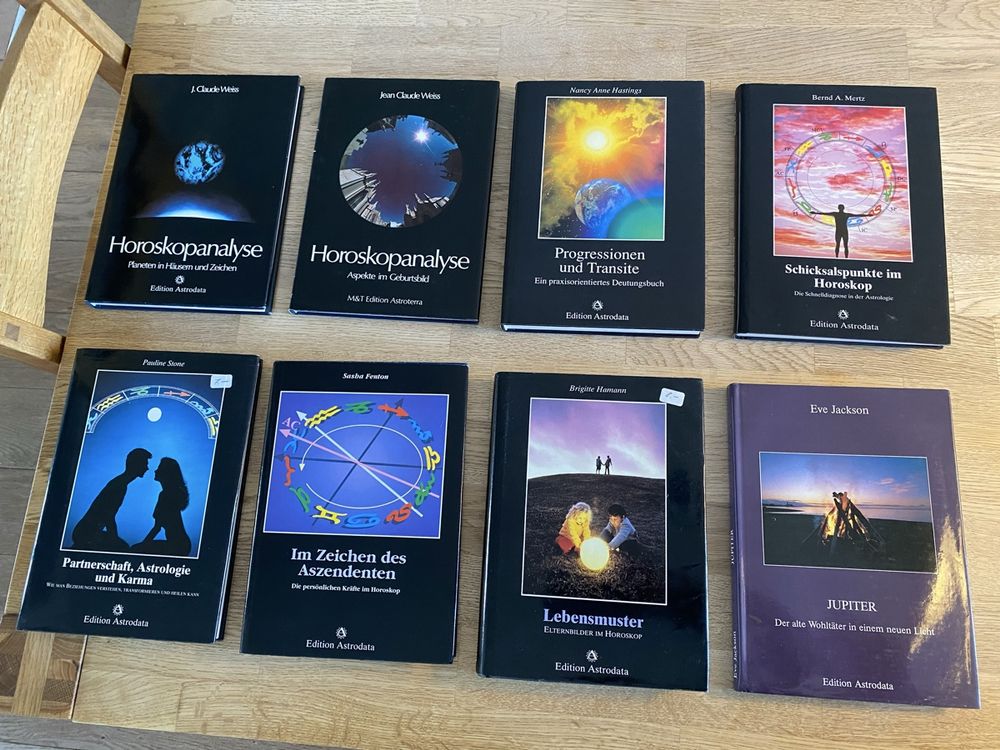Astrologie Bücher-Paket vom Astrodata-Verlag, 8 Bücher (Gebraucht) in ...