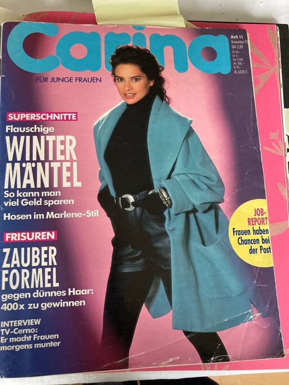 Carina 1992 Schnittmuster | Kaufen auf Ricardo