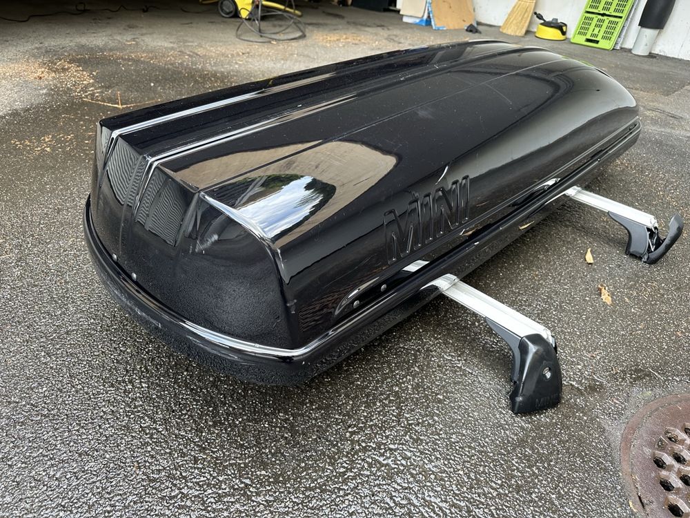 MINI Dachbox schwarz glänzend inklusive Dachträger (Gebraucht) in ...