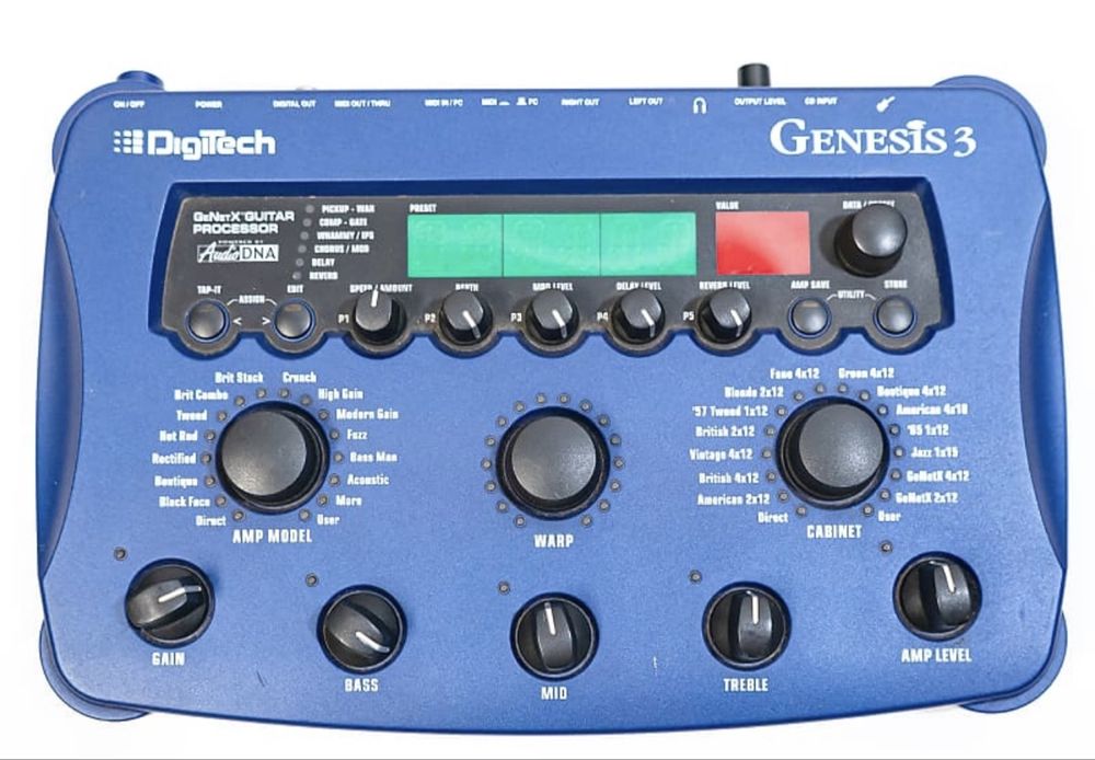 Digitech Genesis 3 Gitarrenprozessor Multieffektgerät (Gebraucht) in ...