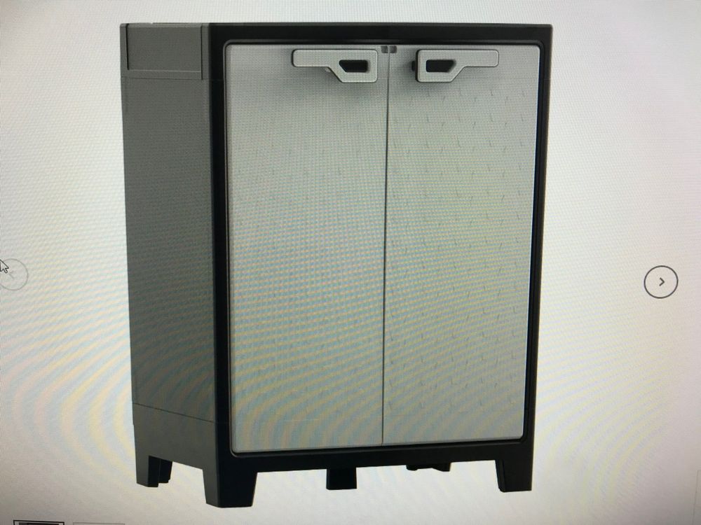 Gartenschrank Keter Geräteschrank niedrig Titan (Gebraucht) in ...