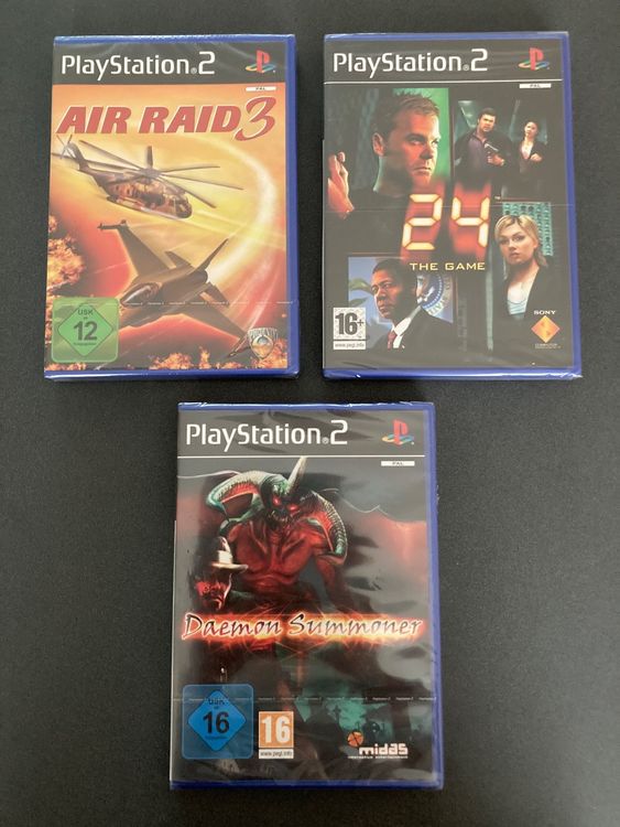 3x PS2 sealed Spiele | Kaufen auf Ricardo