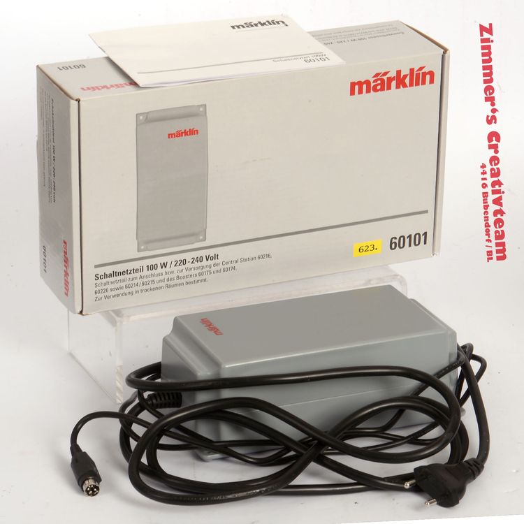 MÄRKLIN 60101 SCHALTNETZTEIL 230 V/100 VA, OVP (Gebraucht) in Bubendorf ...