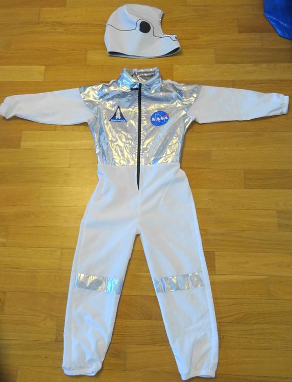 Kinder Fasnachts Astronauten Kostüm, NASA, Grösse 110/116 (Gebraucht ...