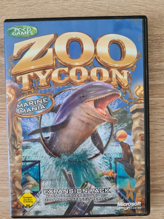 Zoo Tycoon Marine Mania Expansion (German Cover) - PC (Gebraucht) in ...